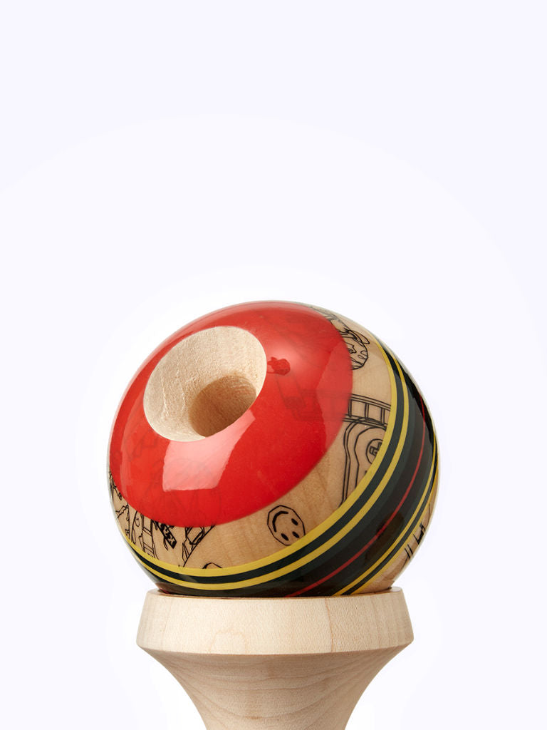 BONZ DJ PRO MOD Kendama by KROM - YoYoLoco