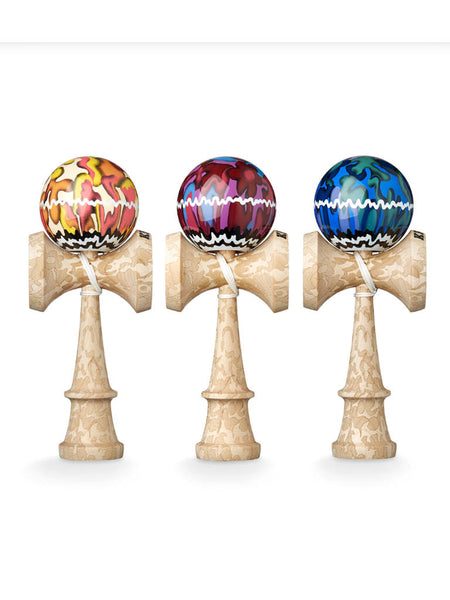 PLASTICITY Kendama, APEX (peach) by KROM - YoYoLoco