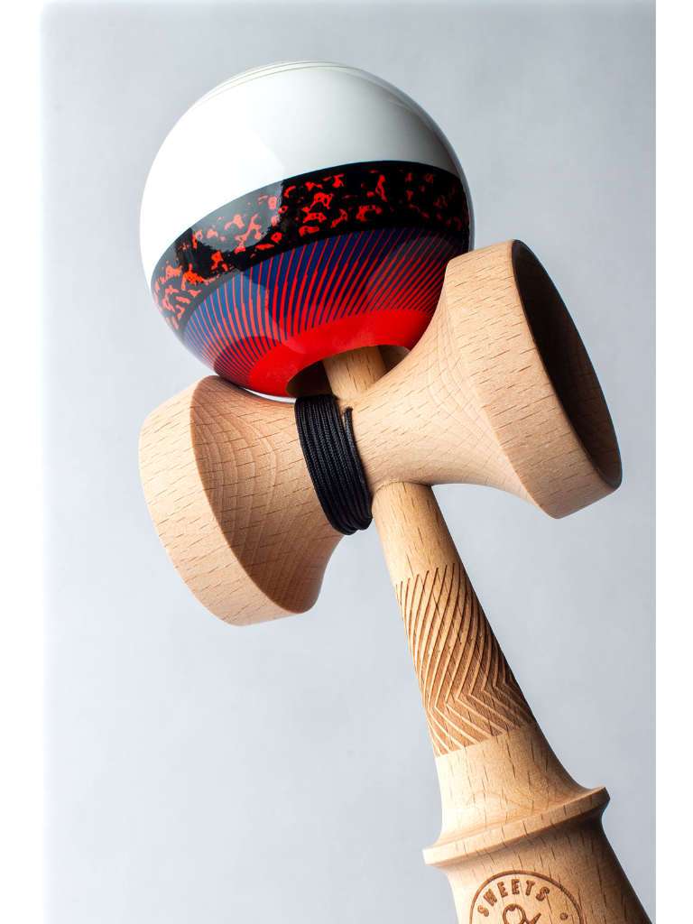 ILLUSION Kendama, Red, by Sweets - YoYoLoco shop